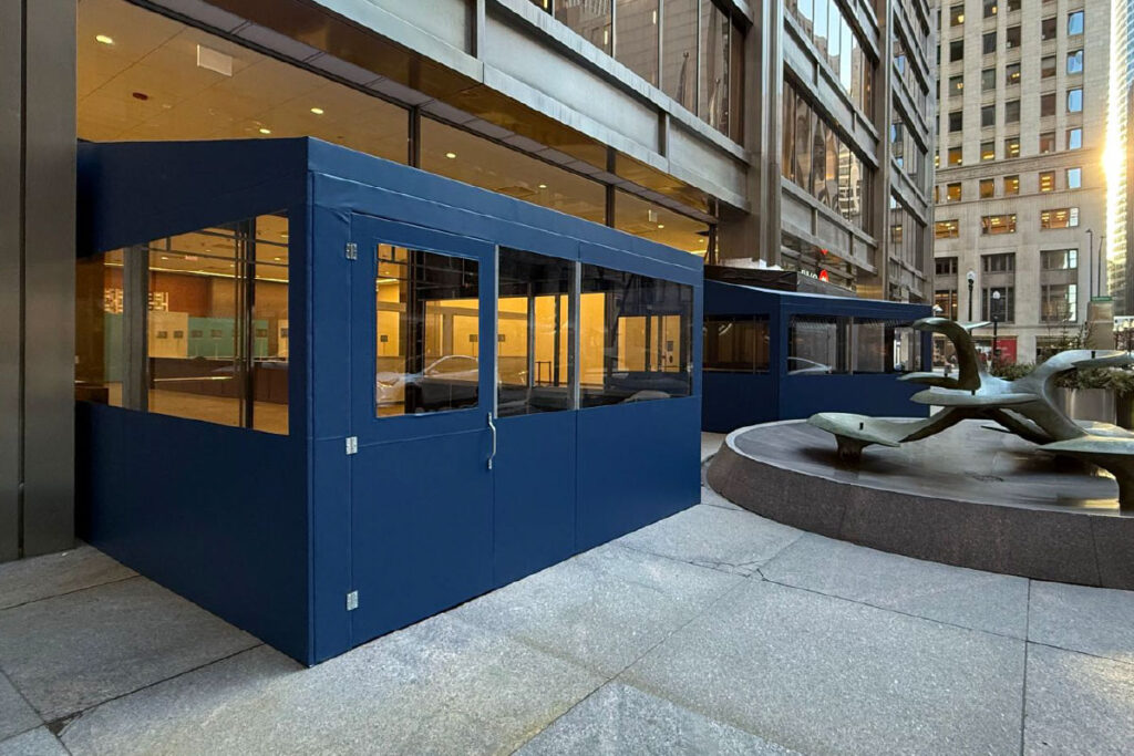 Custom Vestibule Enclosures for the Flagship Chicago DMV