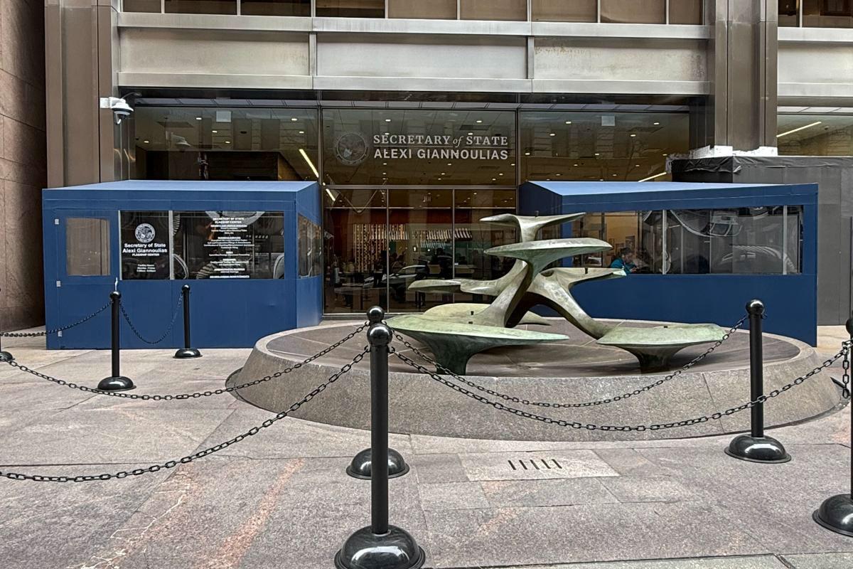Custom Vestibule Enclosures for the Flagship Chicago DMV
